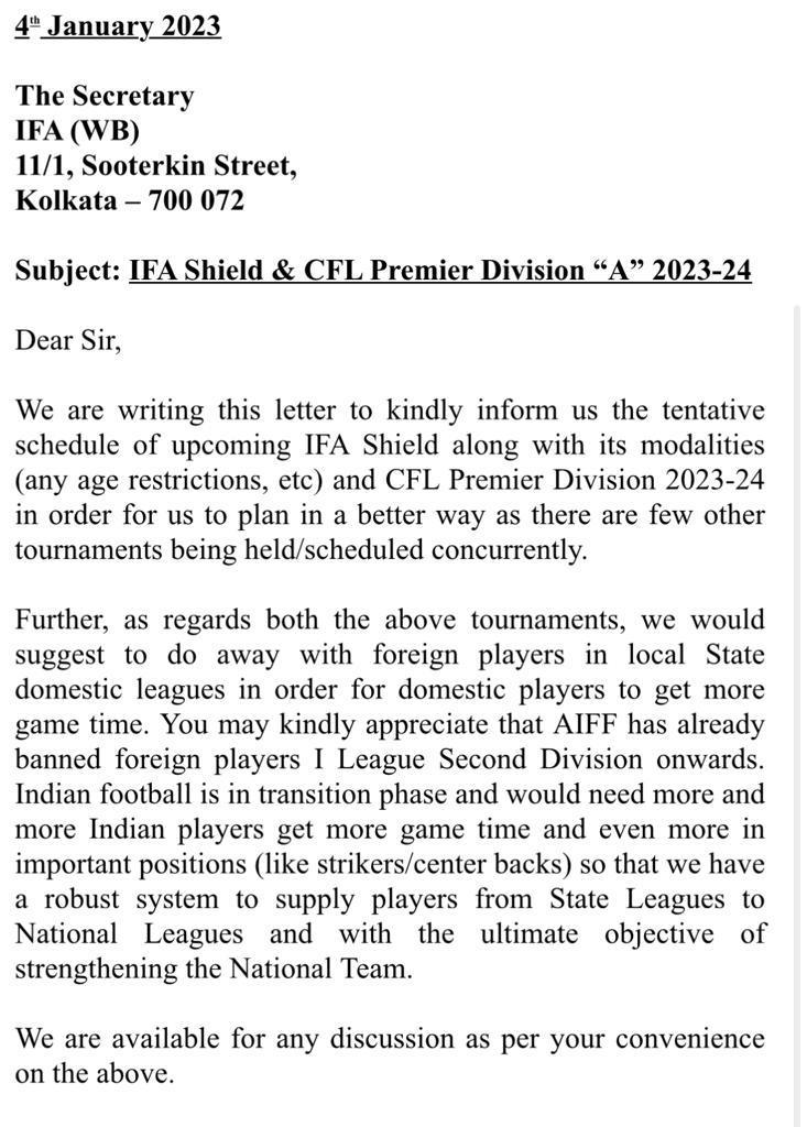 AIFF: বিদেশিহীন লিগ চেয়ে আগেই চিঠি দিয়েছিল মোহনবাগান; কী ছিল চিঠিতে ...