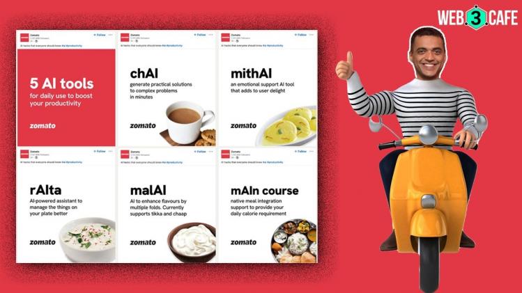 Zomato captures heart of netizens on social media with its AI post ...