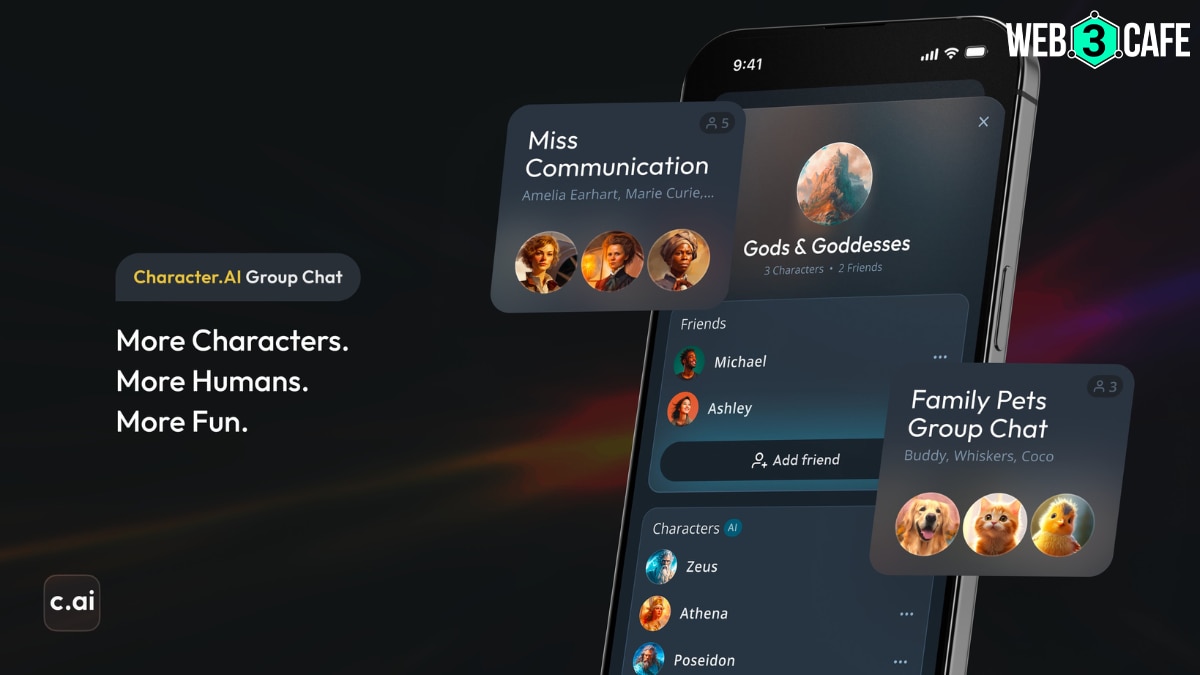 Character.AI launches group chat feature, redefining conversations with ...
