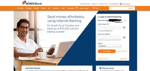 Netbanking Icici Bank Outage Hits ICICI Bank Mobile, Net Banking;