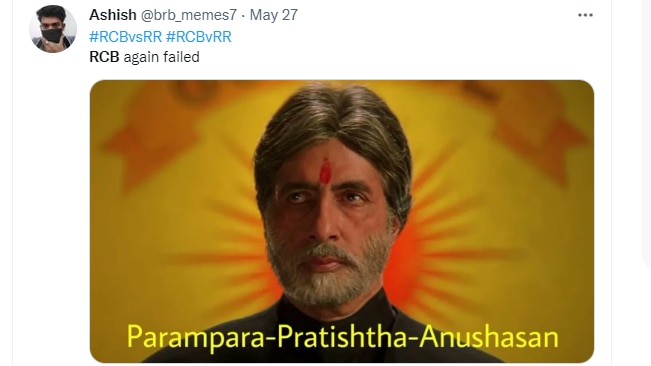 RCB yet again fails to win the IPL trophy this time, fans bombard with ...