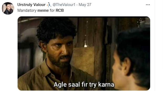 RCB yet again fails to win the IPL trophy this time, fans bombard with ...