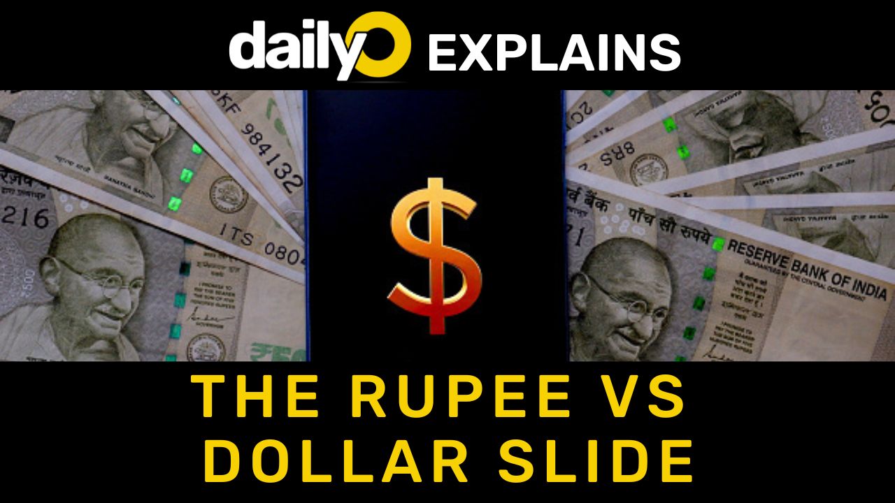 It's 80 rupees per US dollar now, and the fall won't end here