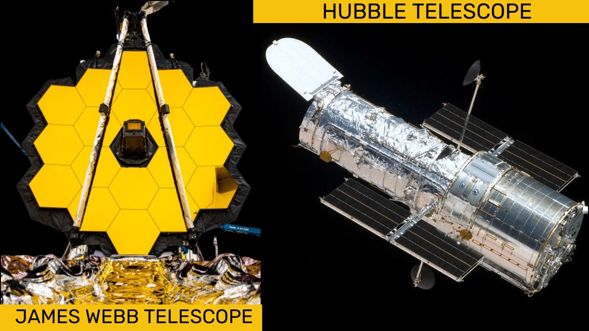 James Webb Telescope Vs Hubble