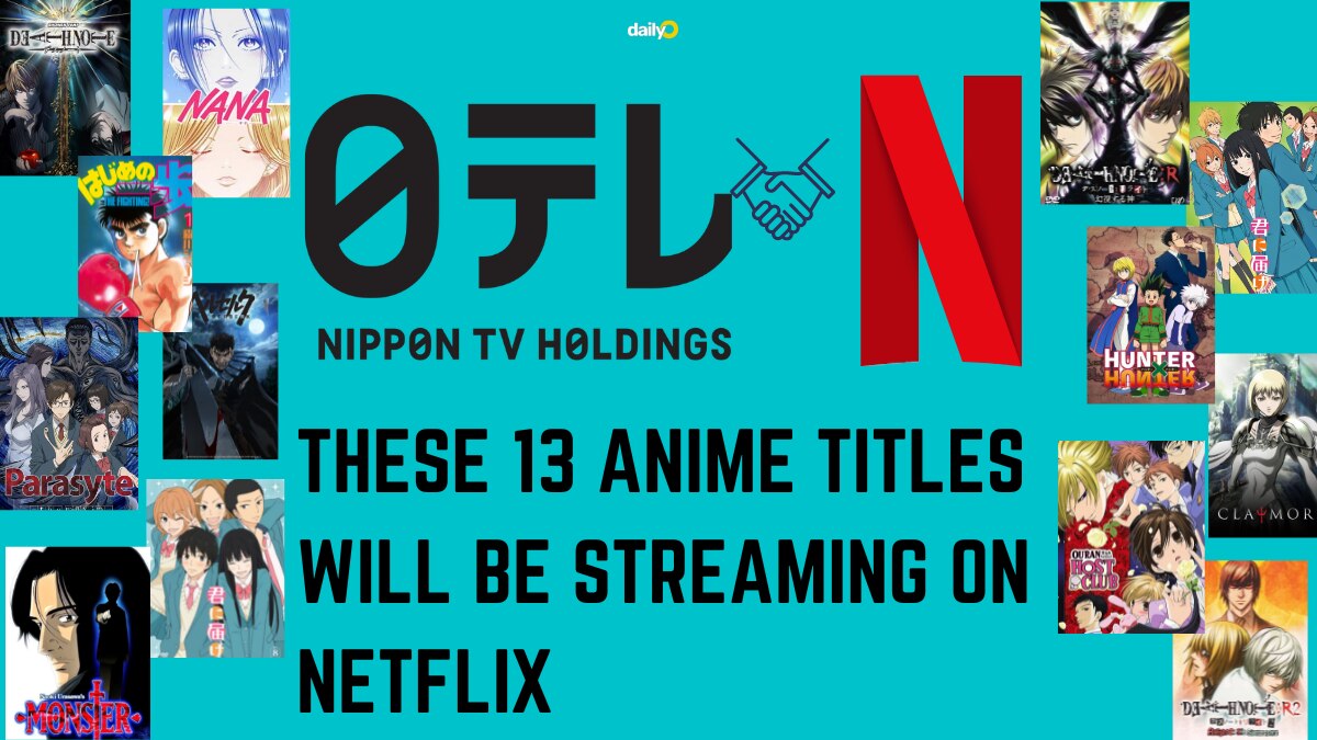 Coming soon on your Netflix: 13 anime titles from Nippon TV