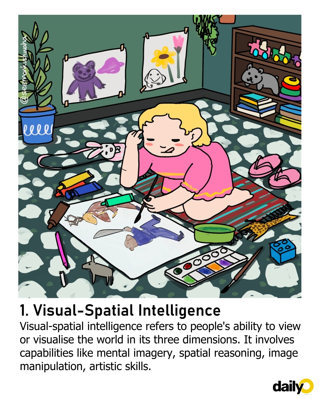 What are the 9 types of intelligence? (No, there isn't just one.)