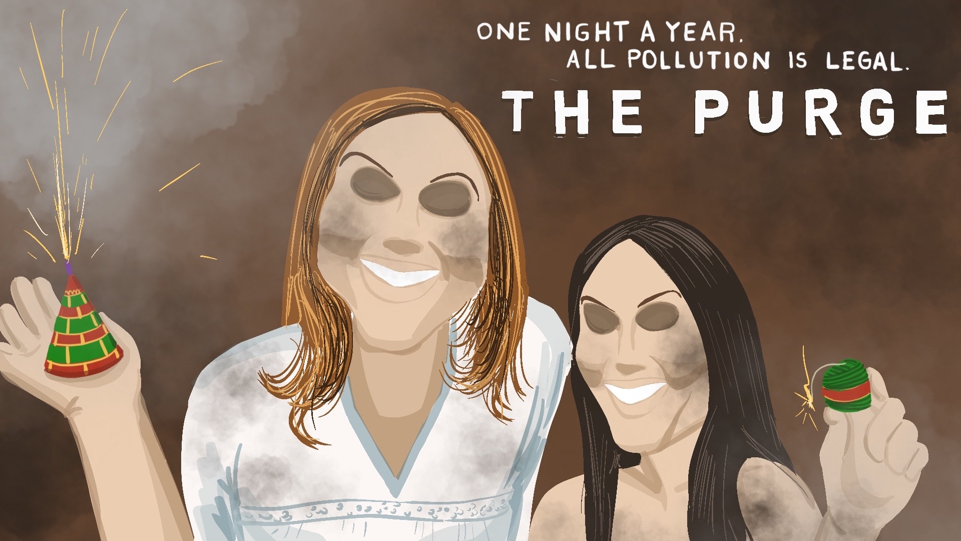 Looking at the aftermath of Diwali celebrations through cinema