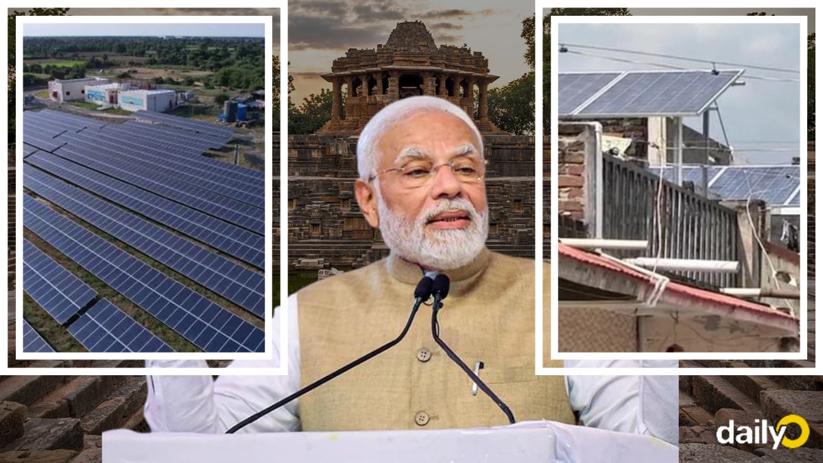 Modhera, the Sun Temple village is now running 24x7 on solar power ...