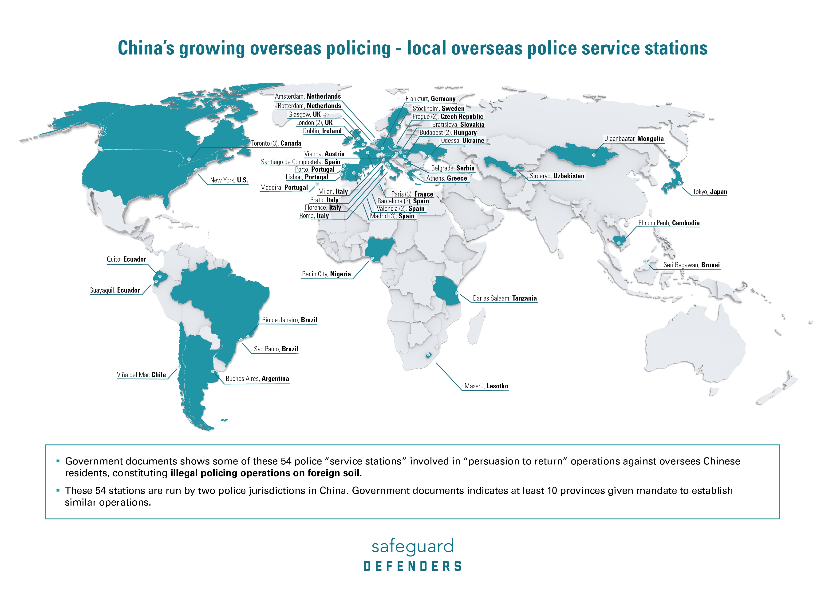 China apparently has 'secret police stations' in cities from New York ...