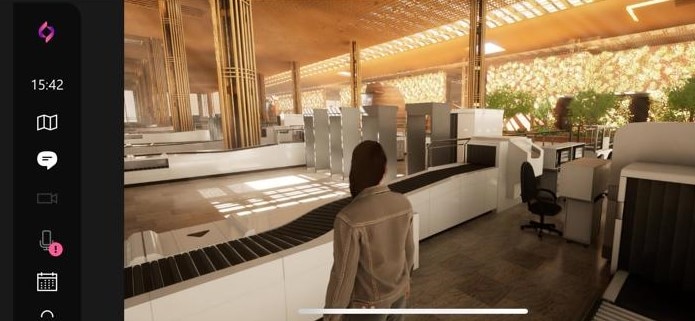 I went to the Bengaluru airport Terminal 2 Metaport, in Metaverse. Here's how the trip turned out