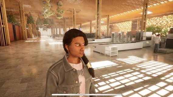 I went to the Bengaluru airport Terminal 2 Metaport, in Metaverse. Here ...