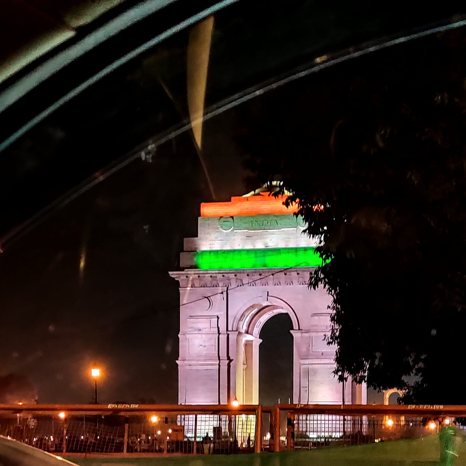 I went to India Gate after 11 pm in 2019 and 2022. It is no longer the ...