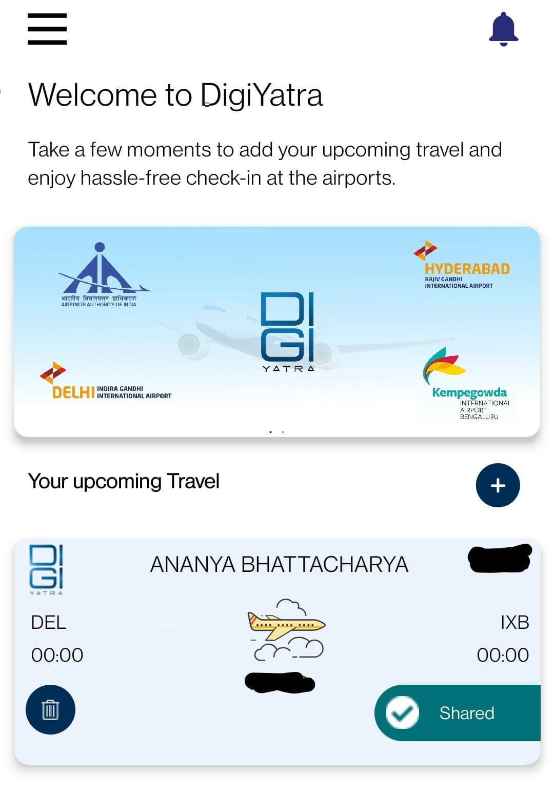 I used Digi Yatra at Delhi airport Terminal 3 and it was a breeze