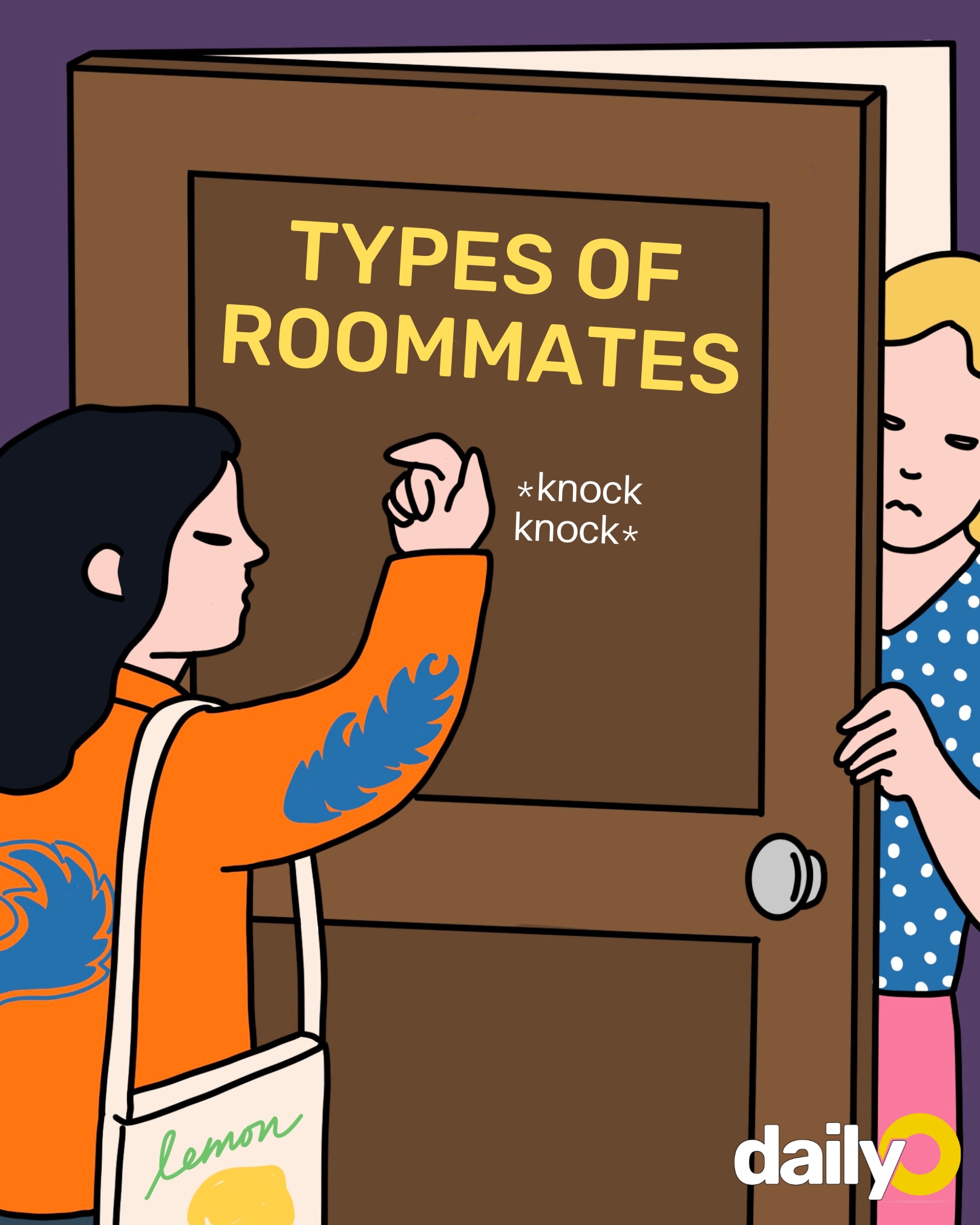 Despicable Slob or Party Freak, what is your roommate like?