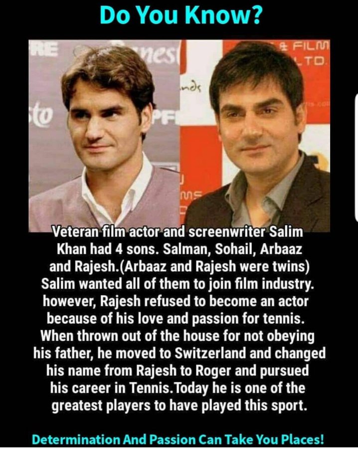 Arbaaz Khan just did an ad as that Roger Federer meme and it is better ...