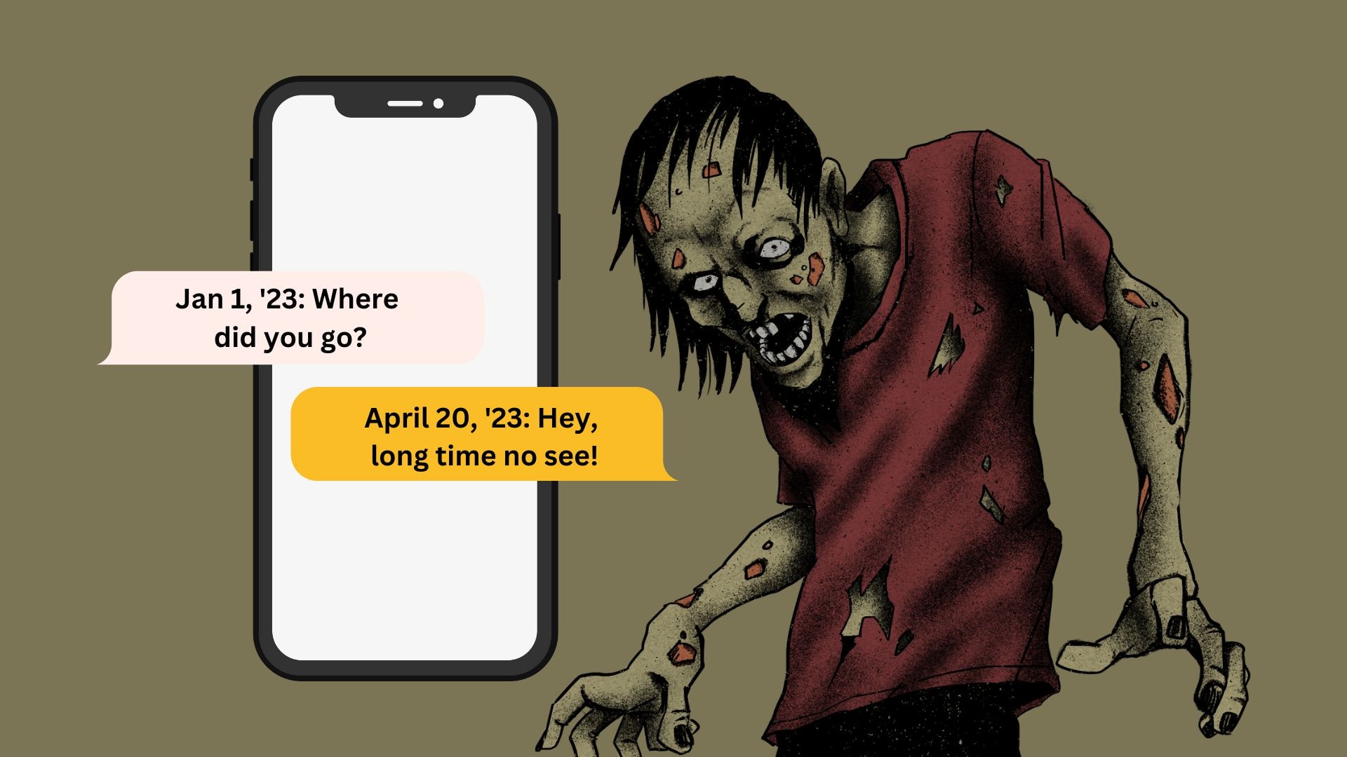 What is Zombie-ing in dating, trending again thanks to a viral TikTok video?