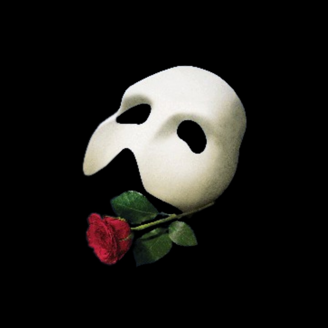 Phantom Of The Opera Rose And Mask