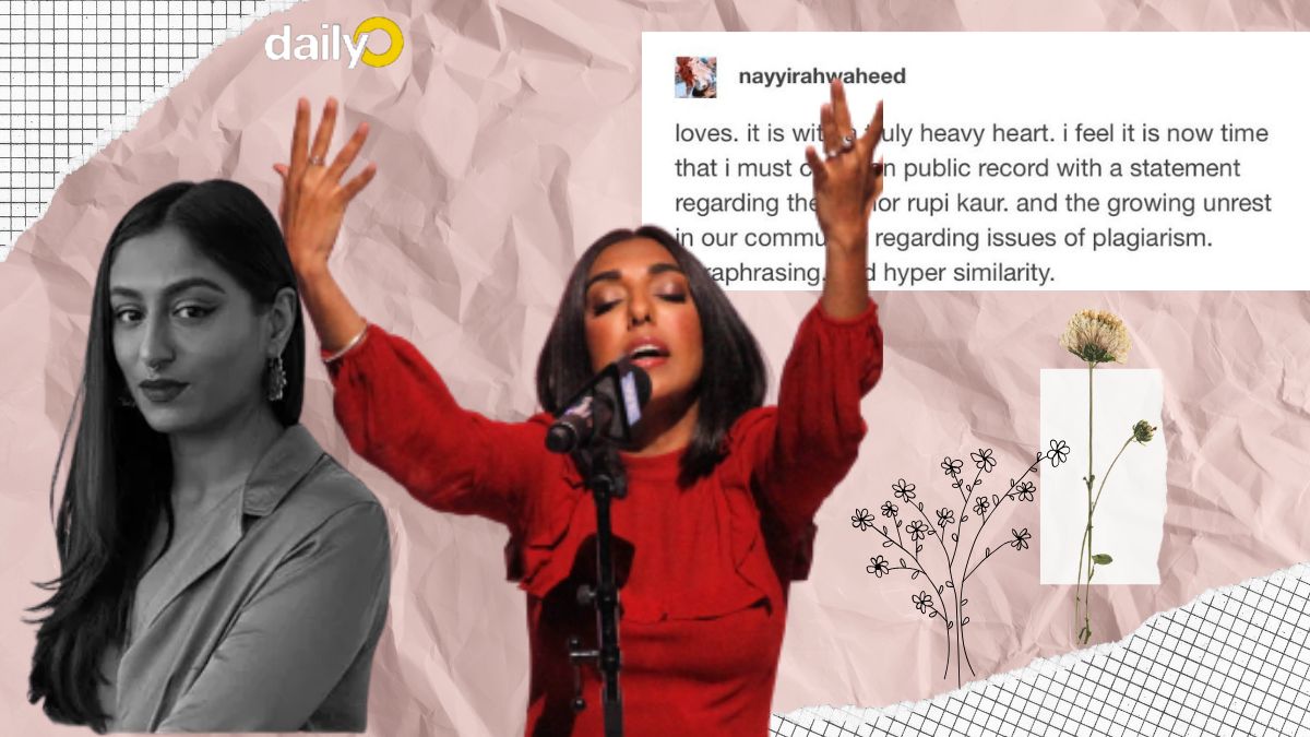 plagiarism. bad poems. a viral video. cringe and troll. this is yet another fiasco. by rupi kaur