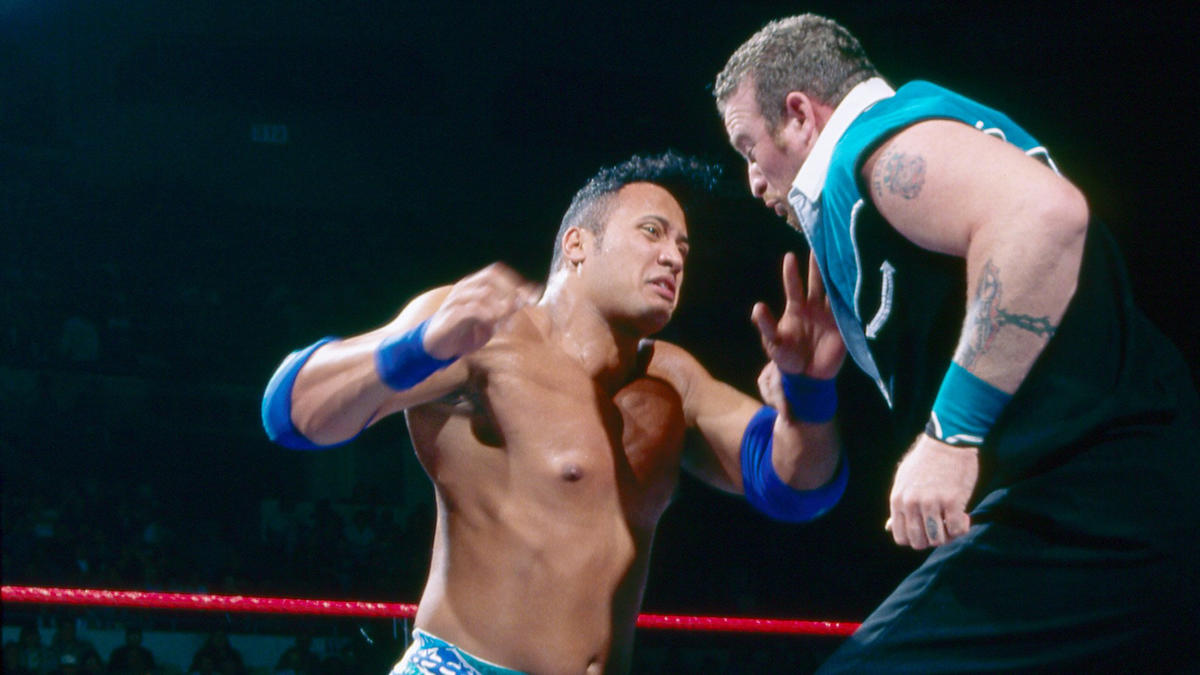 The journey of Dwayne Johnson from Rocky Maivia to The Rock, and then a ...