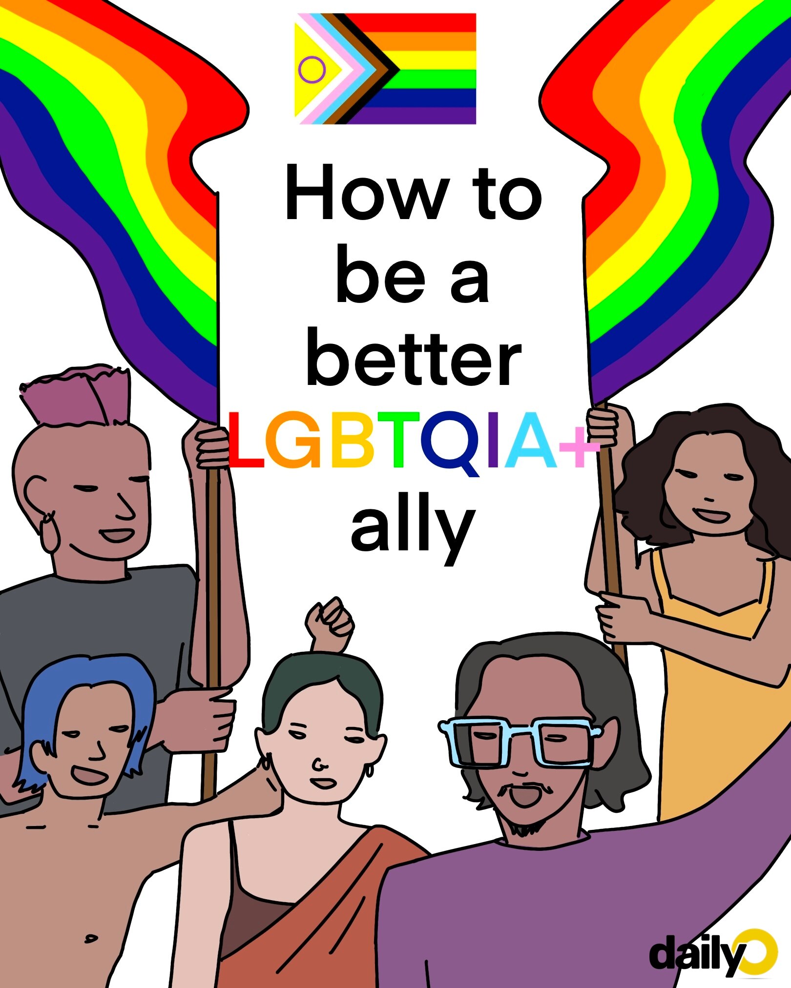This pride month, try to be a better LGBTQIA+ ally