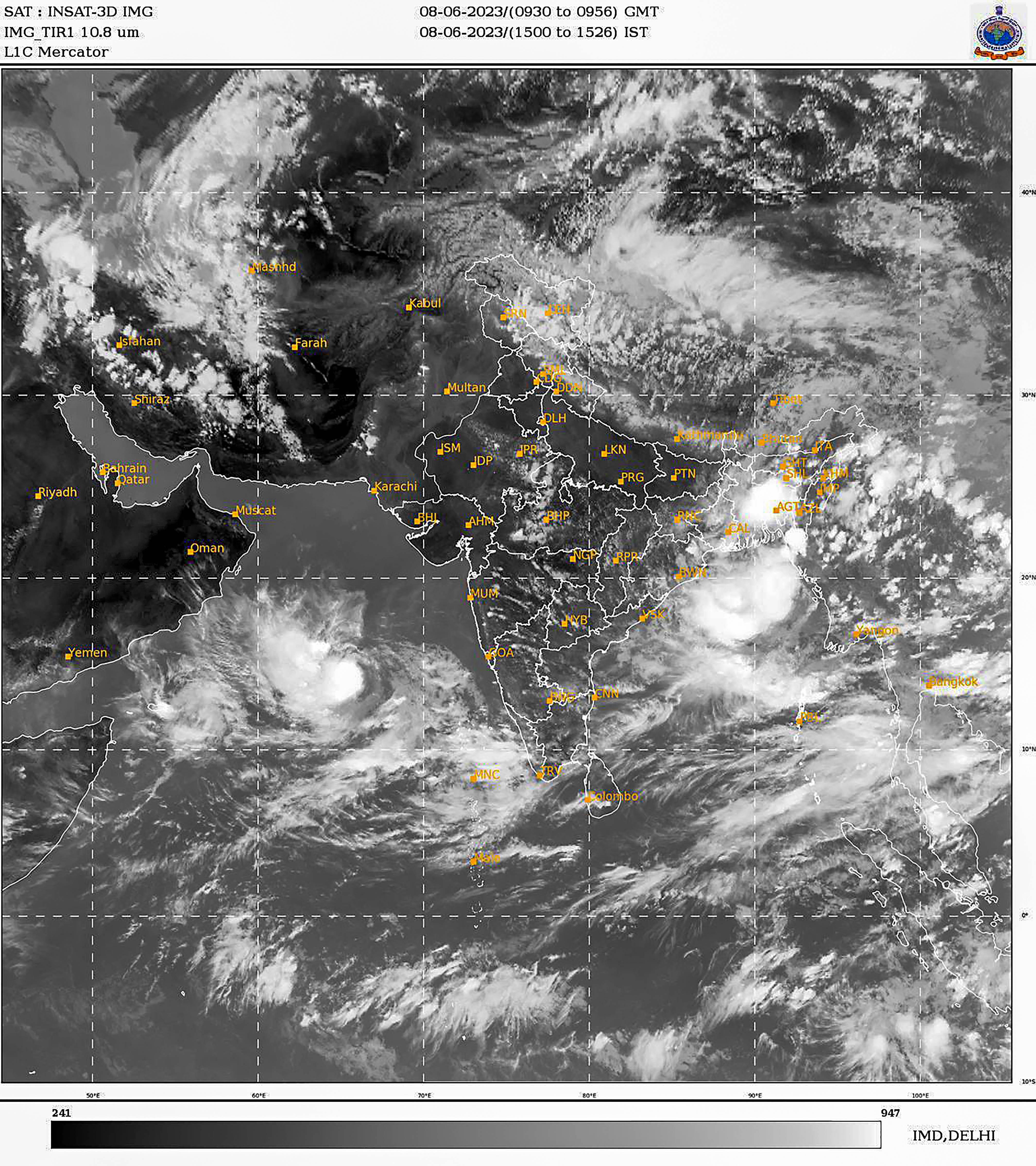 Cyclone Biparjoy setting a tense nerve along its route