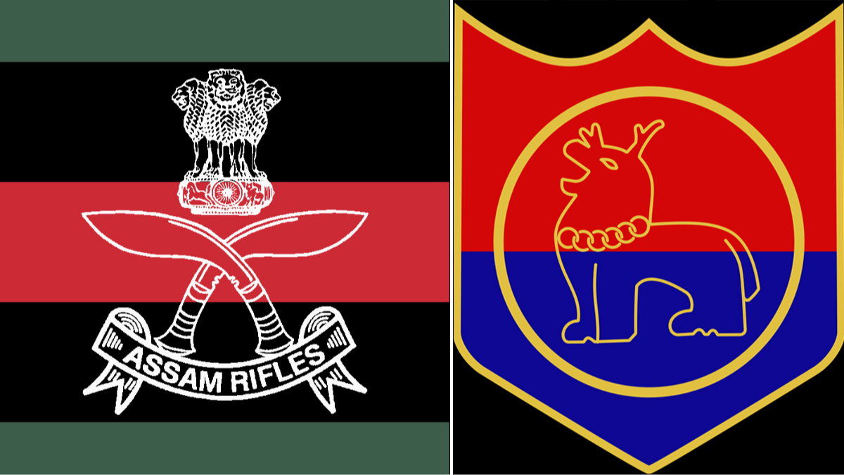 What is the conflict between Manipur Police and Assam Rifles?