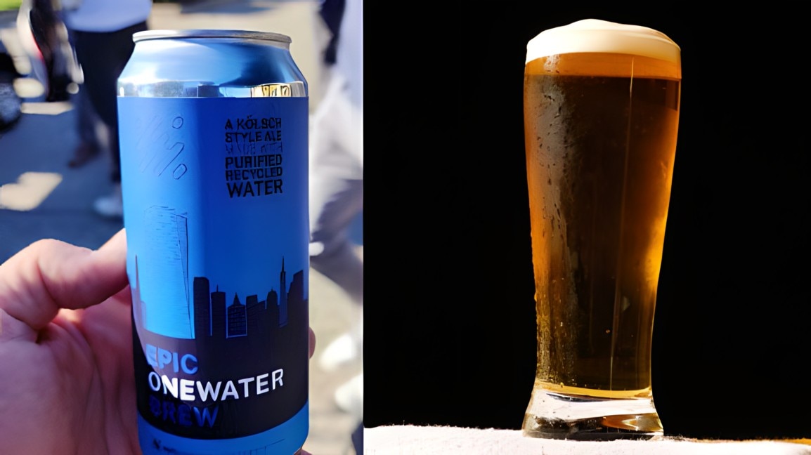 Someone made beer from recycled shower and laundry water. Will you ...