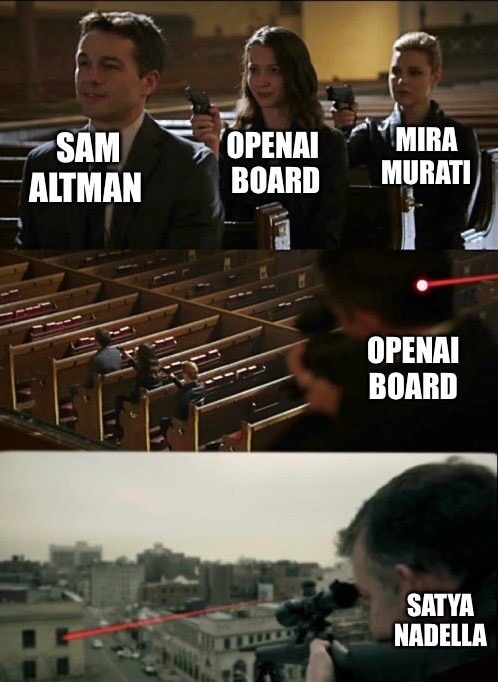 Sam Altman and OpenAI saga summed up in 5 memes