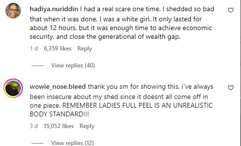 Why are women 'shedding their skin' on Instagram (and men have no clue)