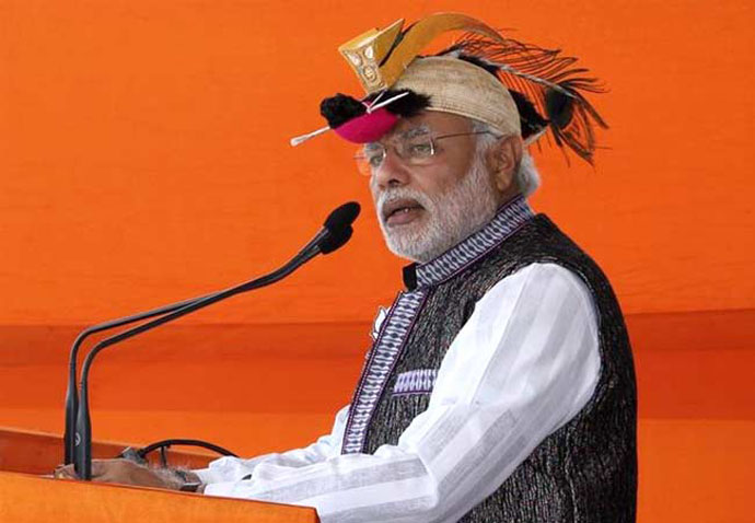 Oh god! Modi gets his fashion sense from Almighty?