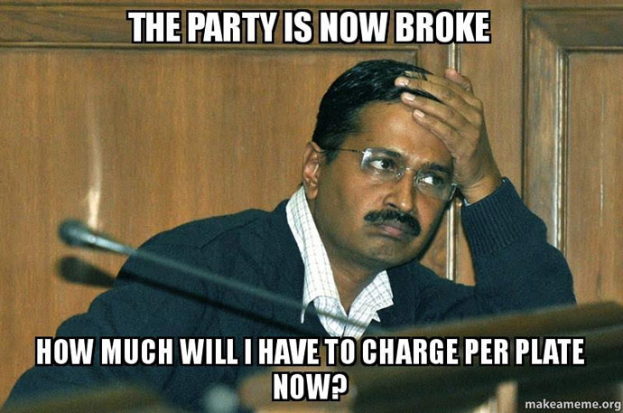 [Hilarious] Four memes that perfectly capture Aam Aadmi Party going broke