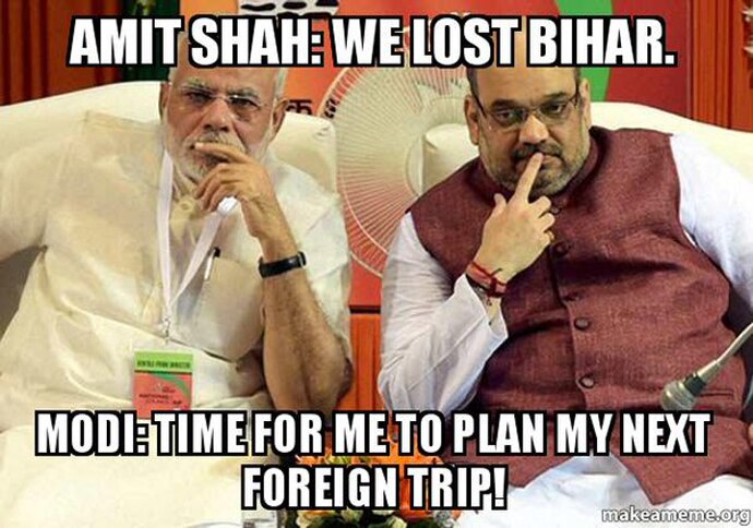 Bihar says bye-bye to Modi-Shah: 6 hilarious memes to share