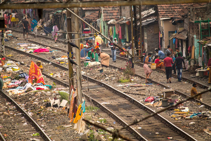 Why Kolkata's Dhakuria railway tracks mirror a war zone