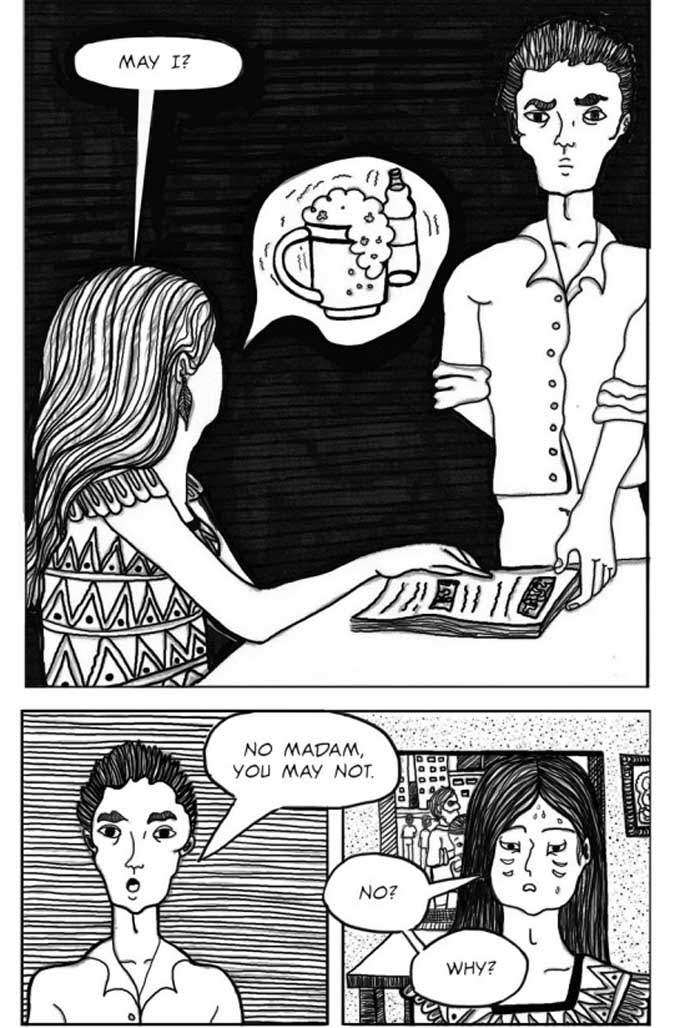 Julietta wants a beer: How a tourist was left high and dry in India