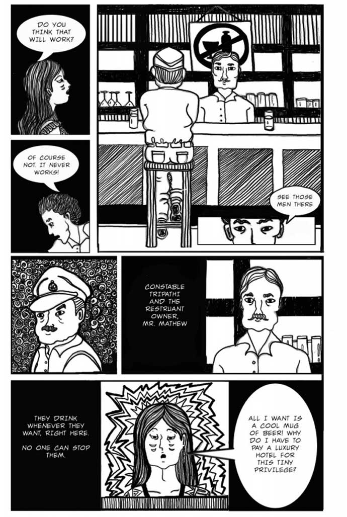 Julietta wants a beer: How a tourist was left high and dry in India