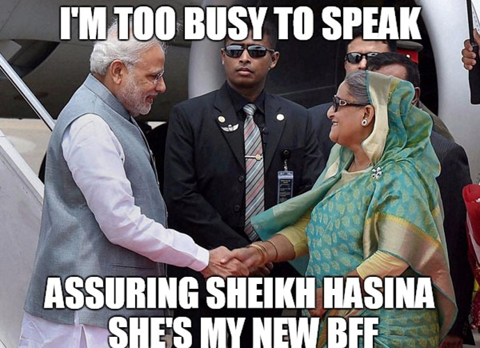 10 hilarious memes explain why PM Modi has been practising Maunasana