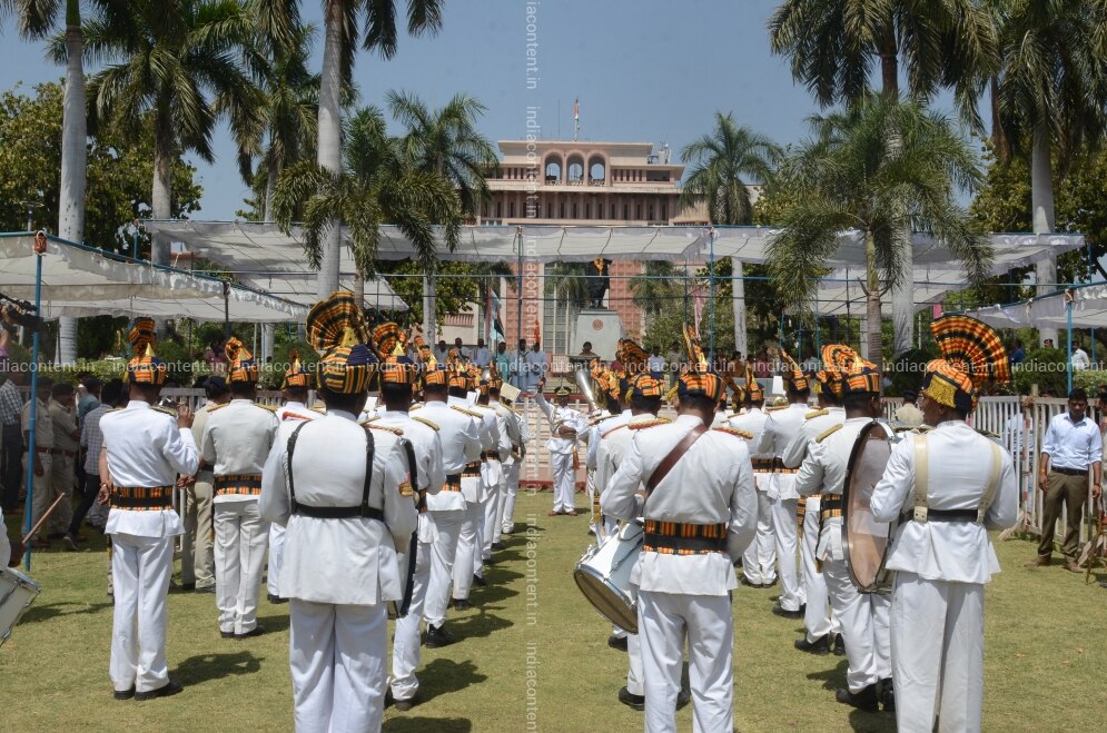 Buy First Working Day Of Every Month Vande Mataram With Police Band 