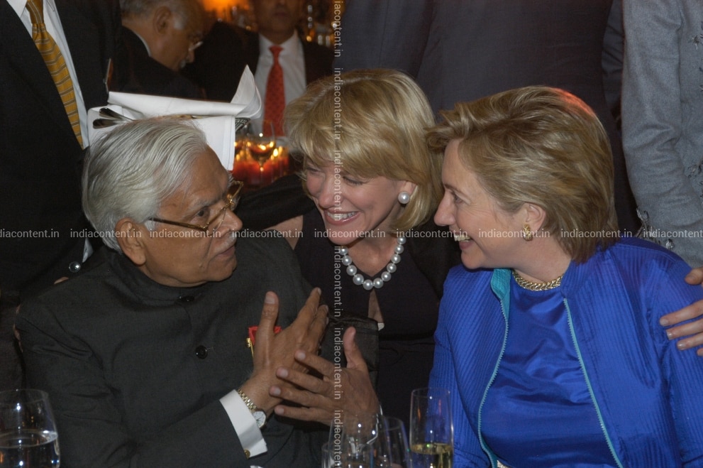 Buy HILLARY CLINTON WITH ROTHSCHILD AND NATWAR SINGH Pictures, Images ...