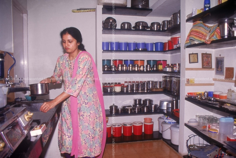 Buy KITCHEN OF MIDDLE CLASS FAMILY Pictures, Images, Photos By ...