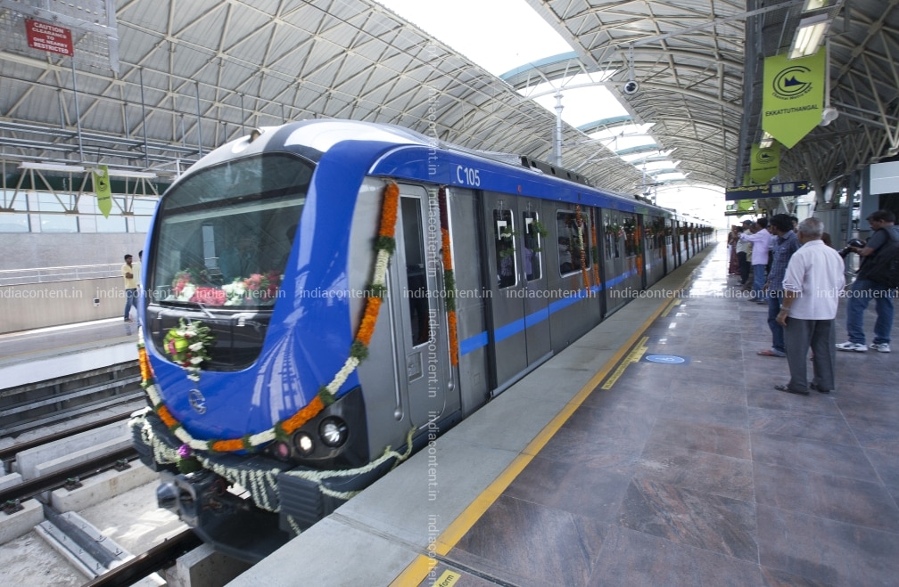 Buy Chennai metro train inauguration Pictures, Images, Photos By Jaison ...