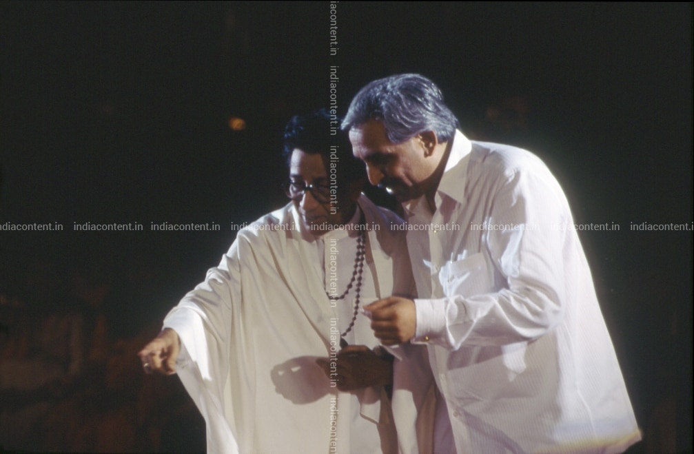 Buy BAL THACKERAY WITH MUKESH PATEL Pictures, Images, Photos By Hemant ...
