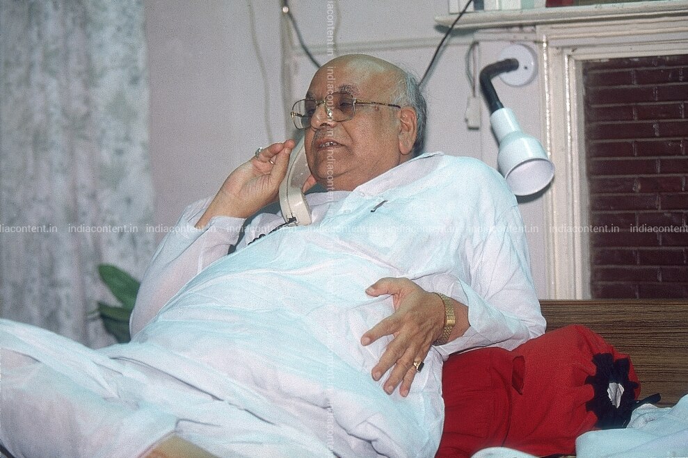 Buy Governor of Bihar Lalji Tandon clicked during a conversation ...