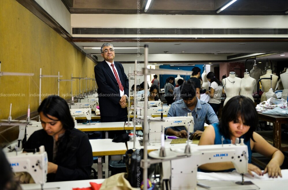 Buy NIFT DIRECTOR WITH STUDENTS IN NEW DELHI Pictures, Images, Photos ...