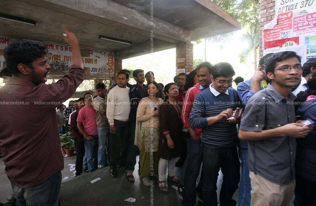 Buy JNU Election Pictures, Images, Photos By K Asif - Education pictures