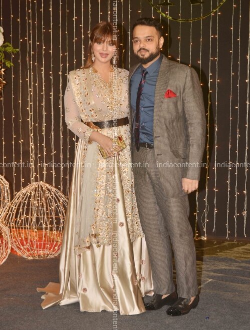 Buy Farhan Azmi and Ayesha Takia pose for camera at Priyanka Chopra and ...