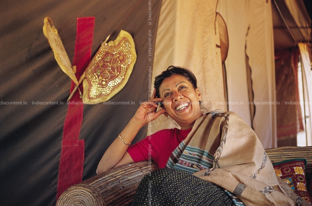 Buy PROTIMA BEDI IN A CHEERFUL MOOD Pictures, Images, Photos By BHATT ...