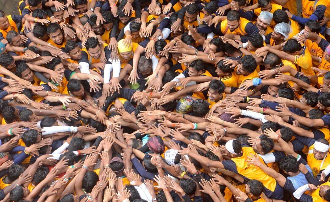 Buy Dahi Handi Celebrations Pictures, Images, Photos By Mandar Deodhar ...