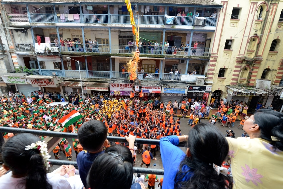 Buy Dahi Handi Celebrations Pictures, Images, Photos By Mandar Deodhar ...