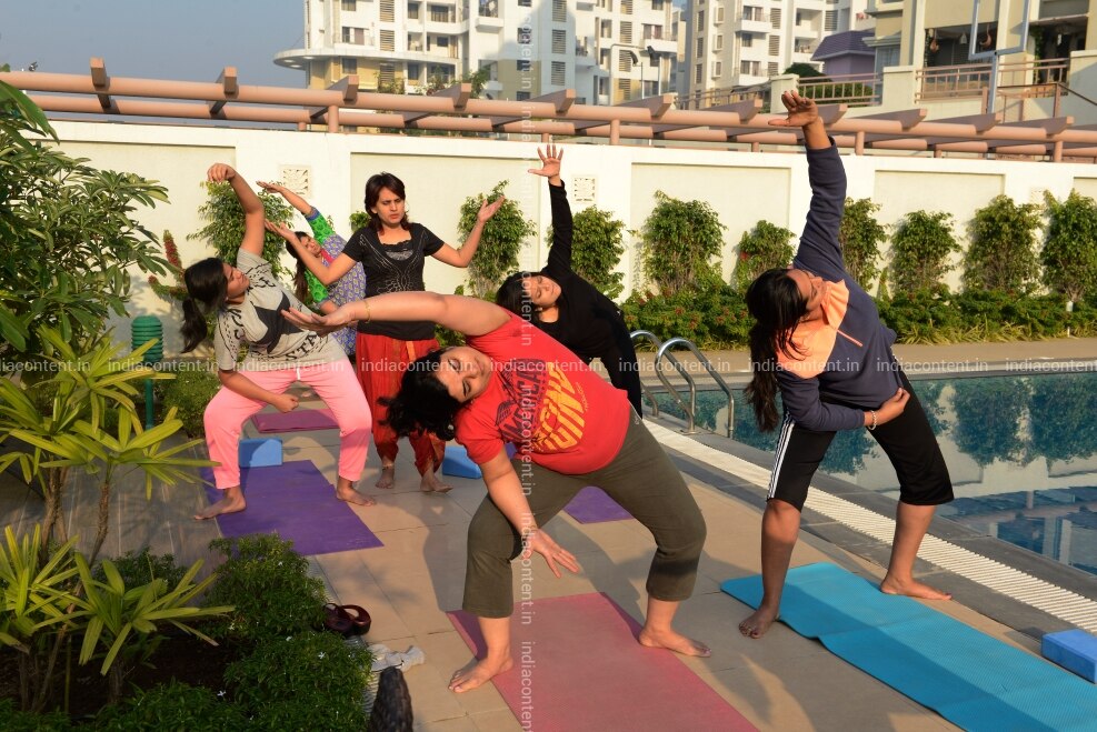 Buy YOGA TEACHER DIMPLE SONAM Pictures, Images, Photos By Mandar ...