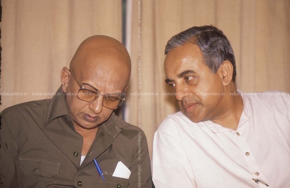 Buy CHO RAMASWAMY WITH SUBRAMANIAM SWAMY Pictures, Images, Photos By ...